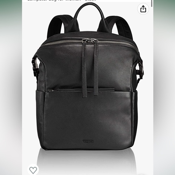 Tumi | Bags | Nwt Tumi Mezzanine Pat Backpack Black Leather | Poshmark